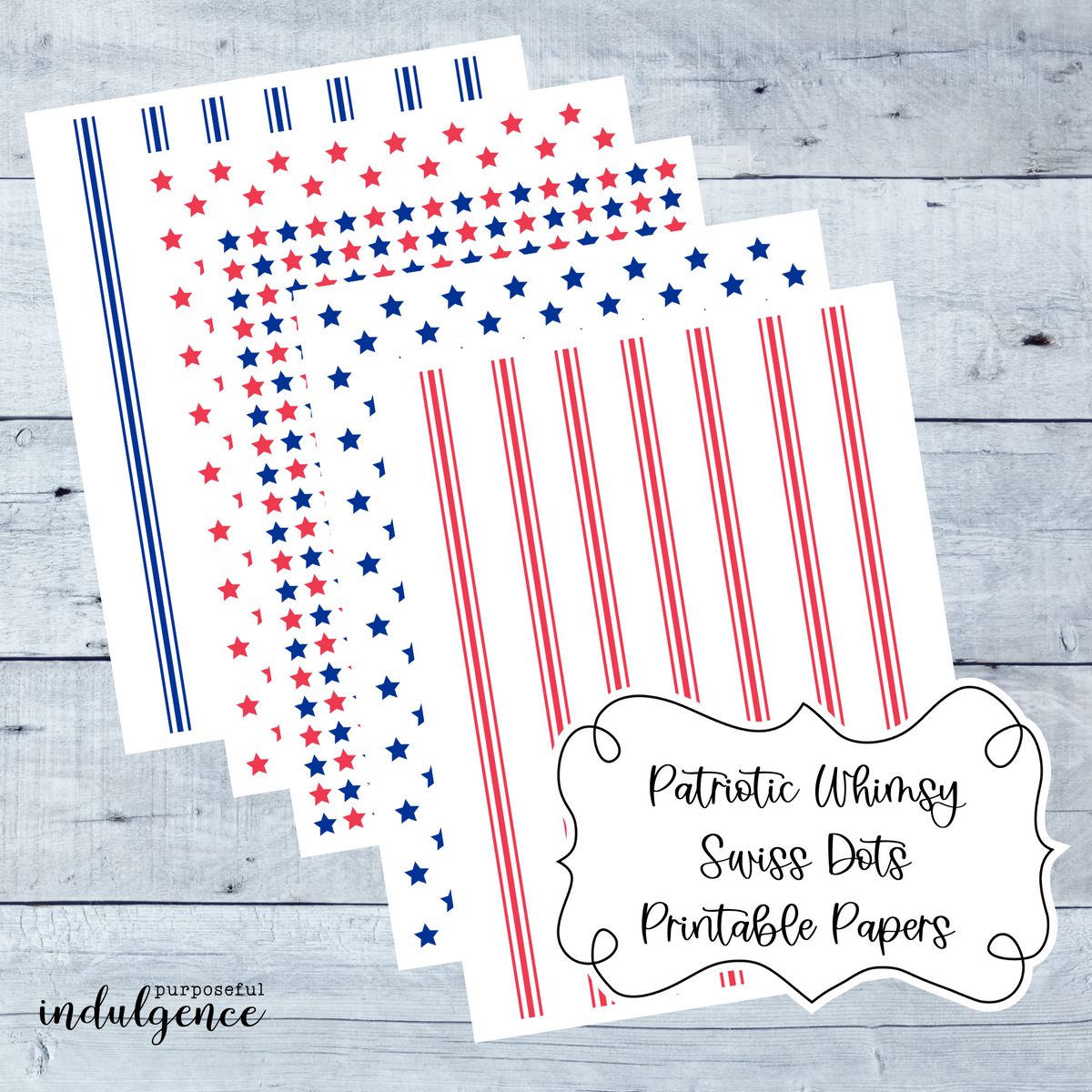 Printable Stars And Stripes Stars & Stripes SVG File Print Art|